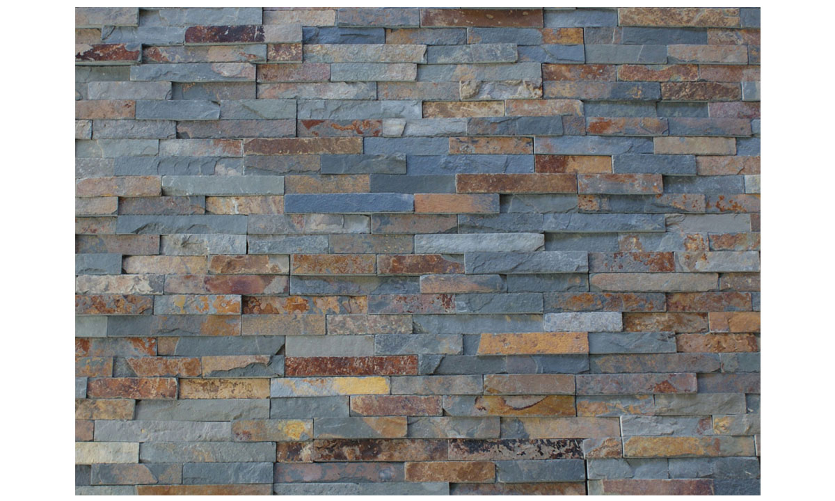 slate tile wall cladding